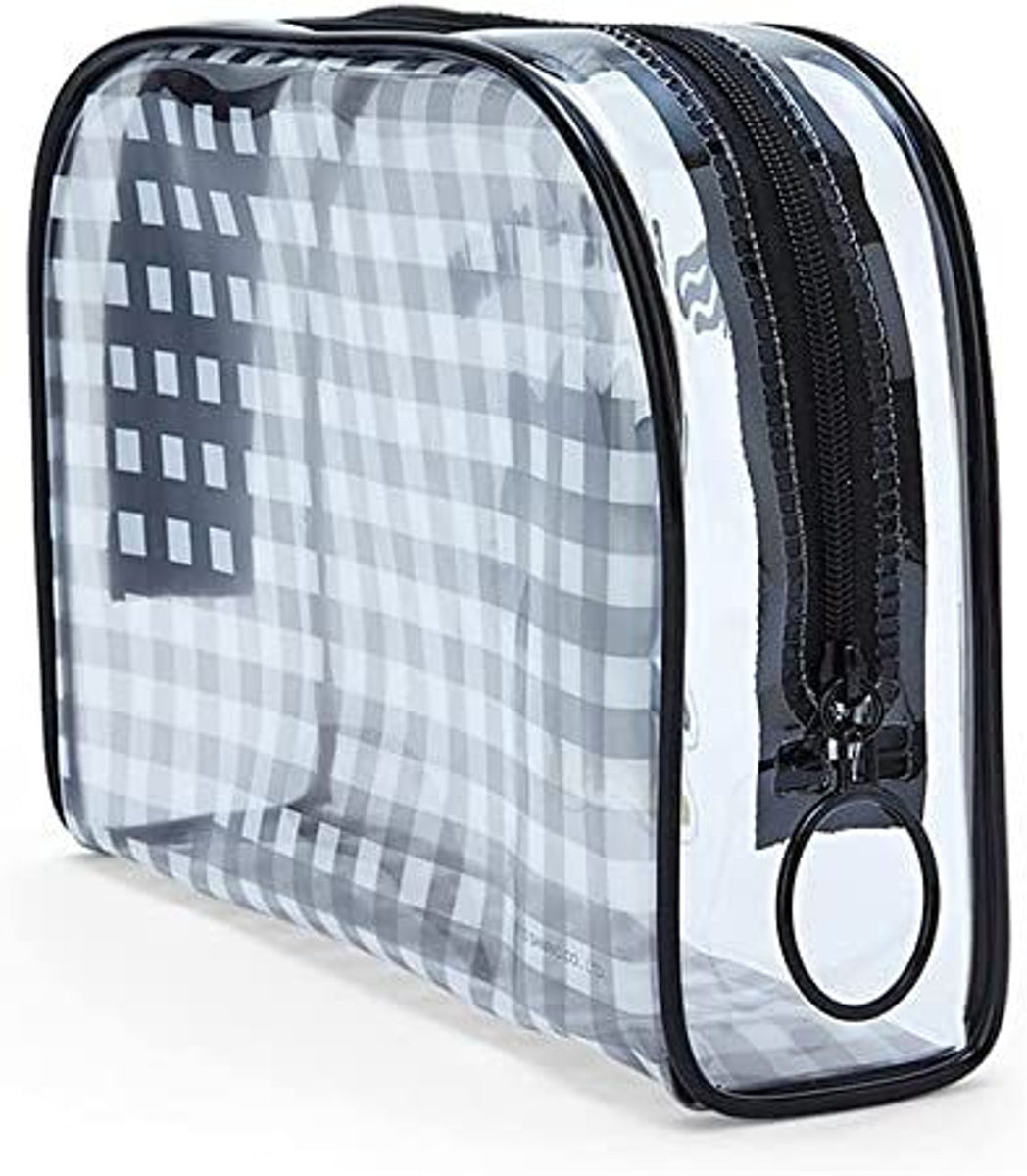 Sanrio - Estuche de PVC Parche Bad Badtz-Maru XO Transparent Dot