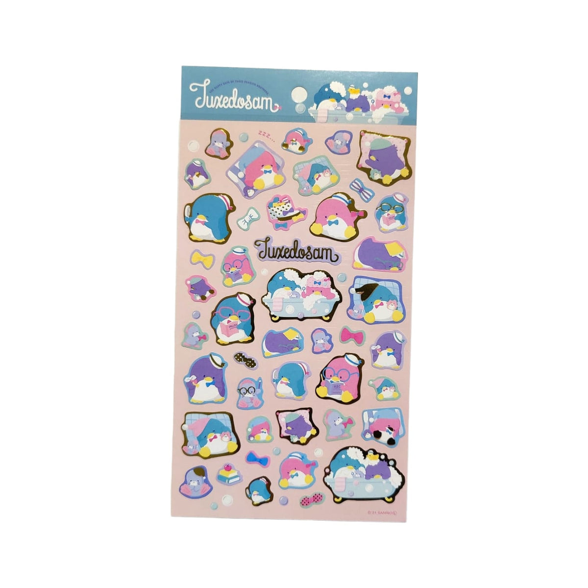 Sanrio - Sticker Decorativo Tuxedo Sam Daily Life