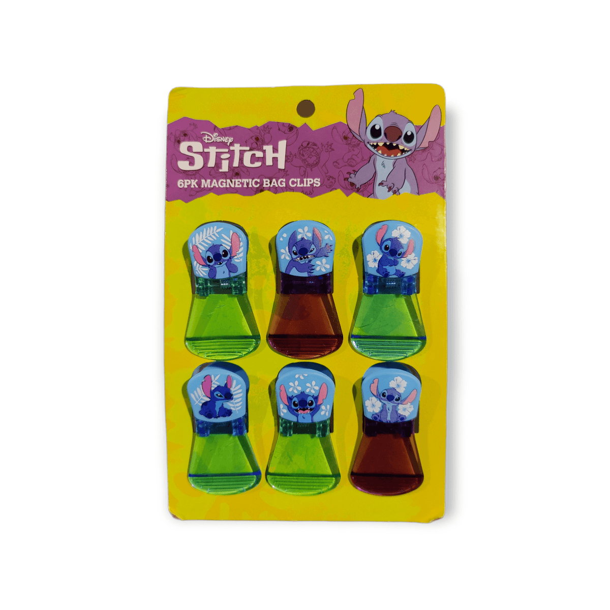 Disney - Set de Clips con Iman Stitch